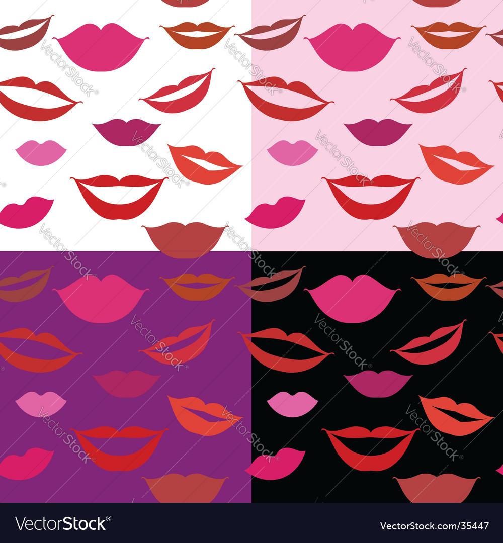 Facial features background Royalty Free Vector Image