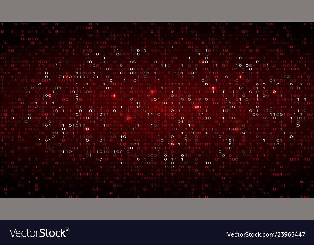 Red Cyber Background