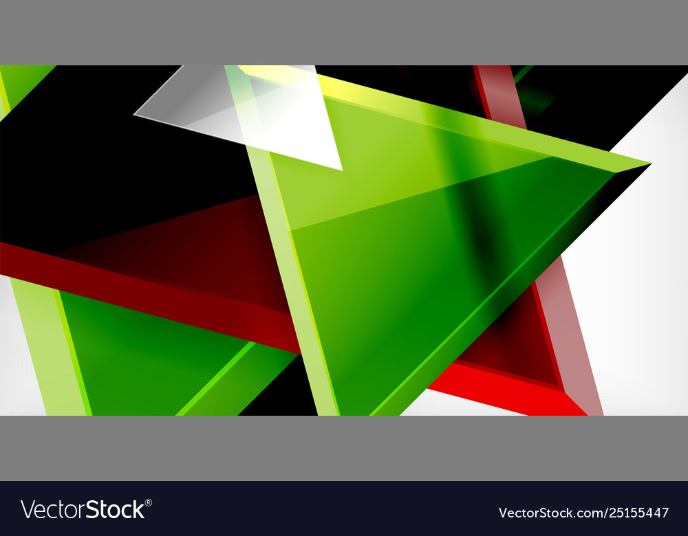 Triangle abstract background Royalty Free Vector Image