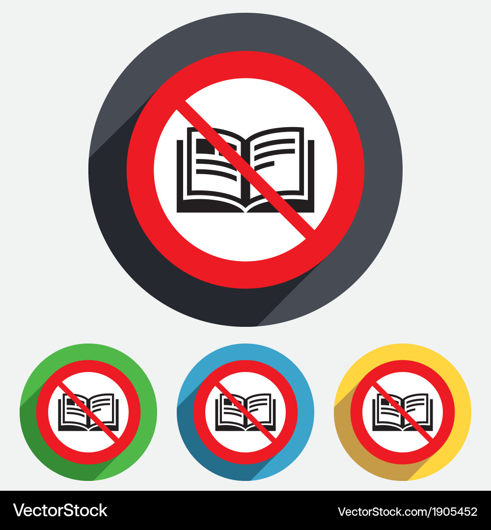 No book sign icon open symbol Royalty Free Vector Image