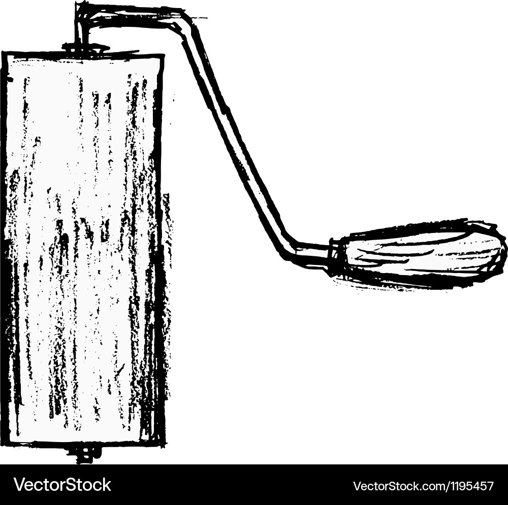 Roller brush Royalty Free Vector Image - VectorStock