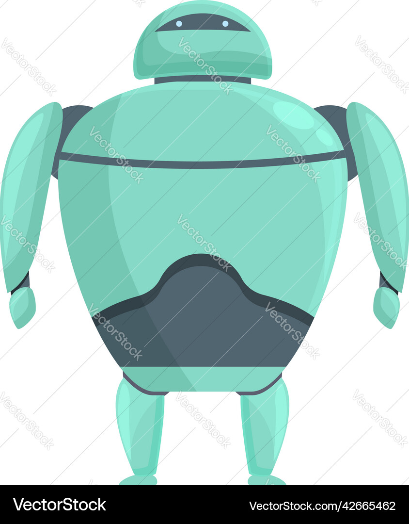 Alien icon cartoon cute toy Royalty Free Vector Image
