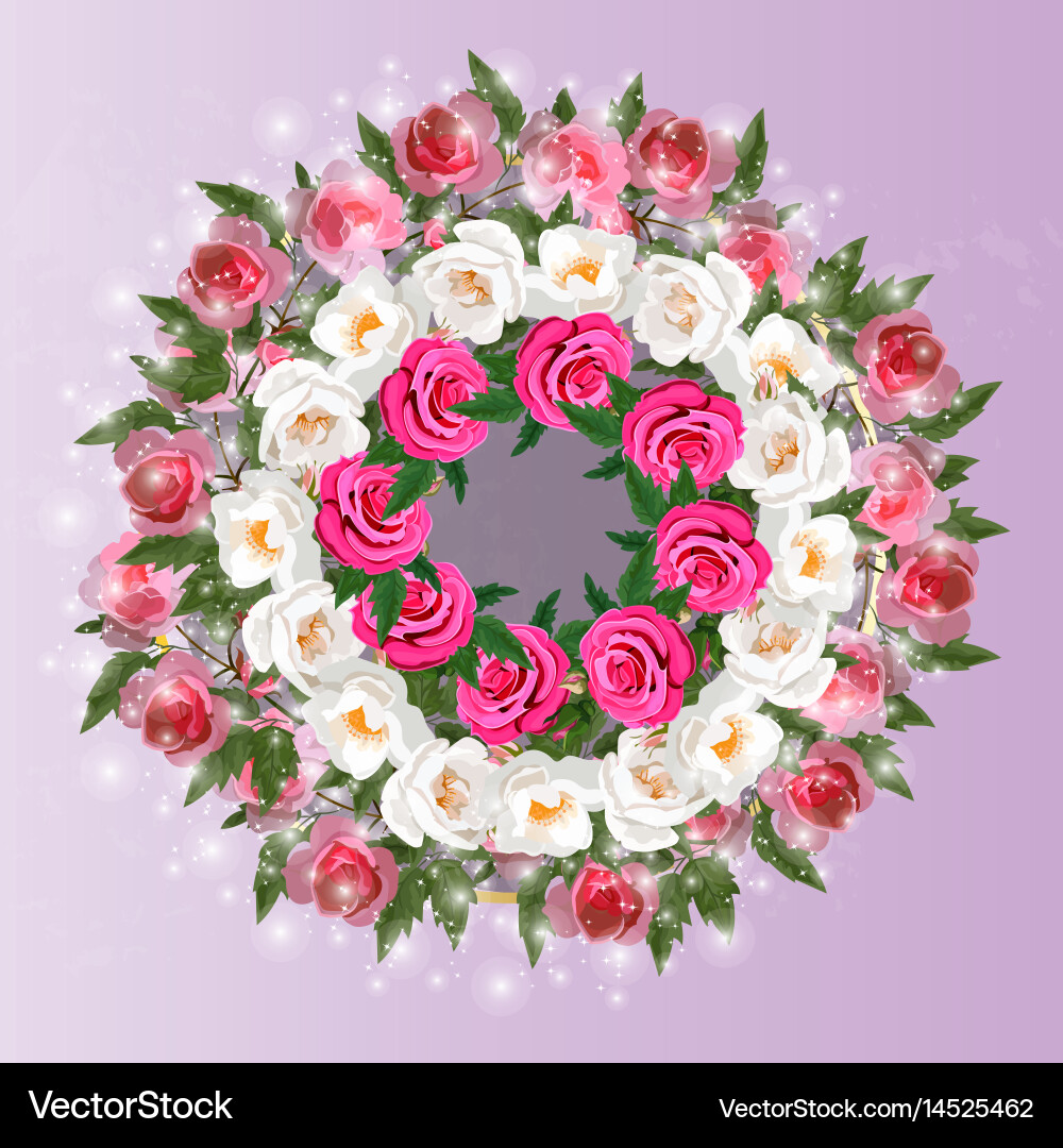 Bouquet of roses Royalty Free Vector Image - VectorStock