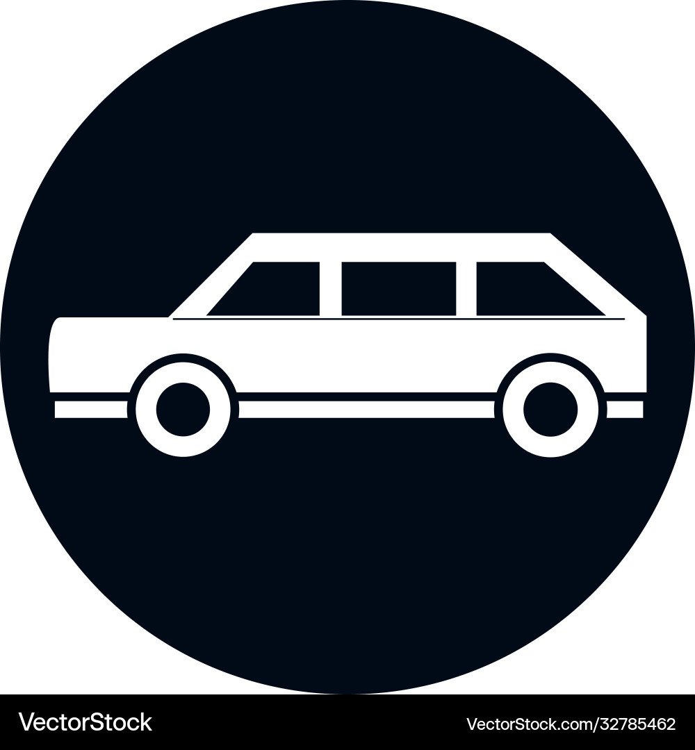 Car minivan model transport vehicle block and flat