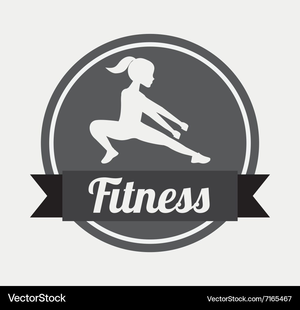 Fitness club design Royalty Free Vector Image - VectorStock