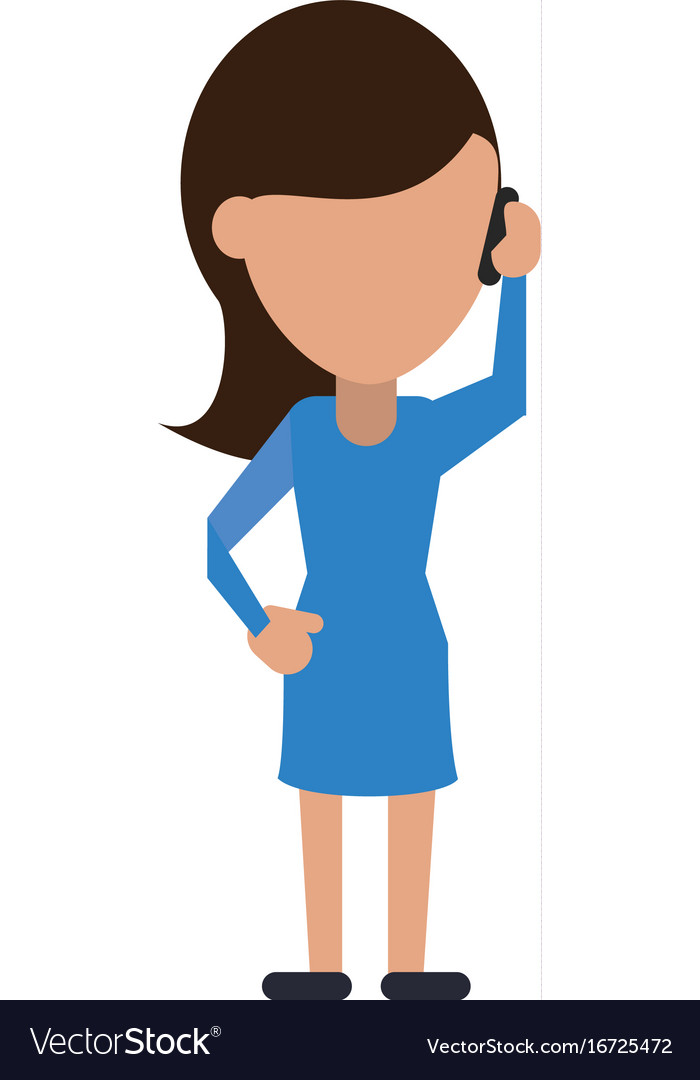 Person using phone icon image Royalty Free Vector Image