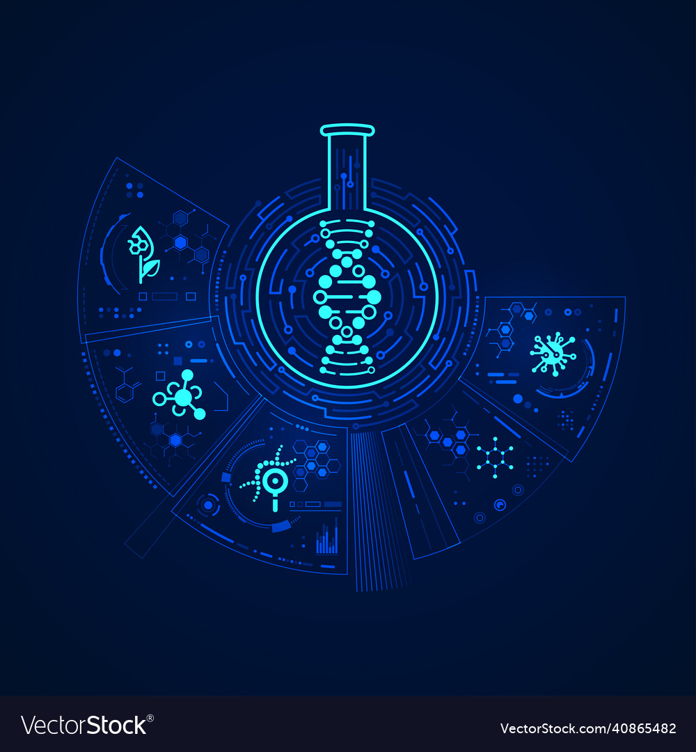 Biolab Royalty Free Vector Image - VectorStock