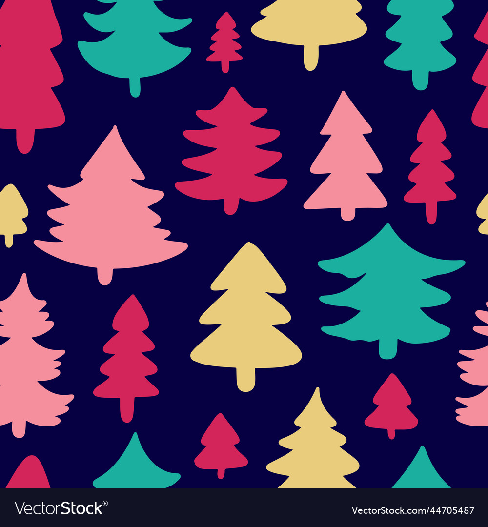 Seamless pattern background with different Vector Image