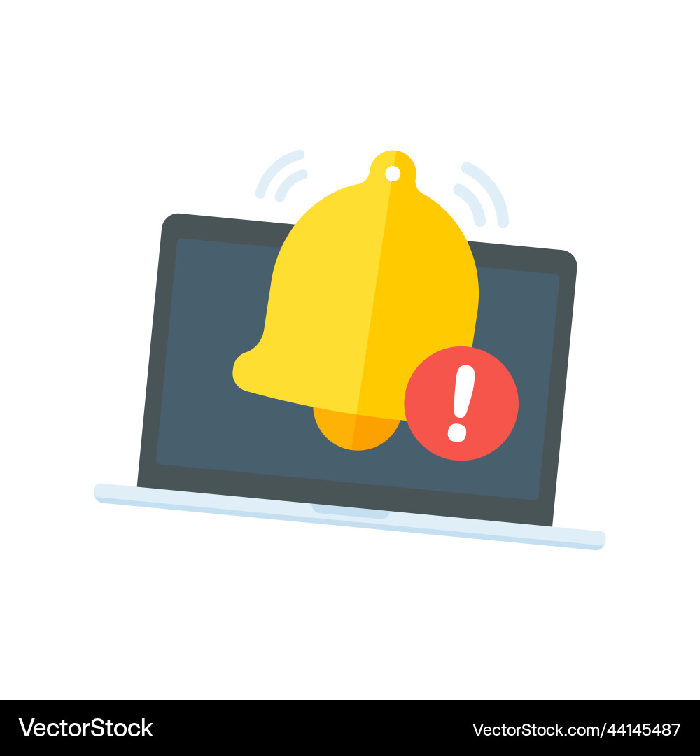 Yellow envelope the concept of communication Vector Image