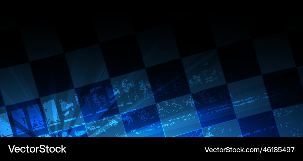 Racing square background abstraction in car track Vector Image