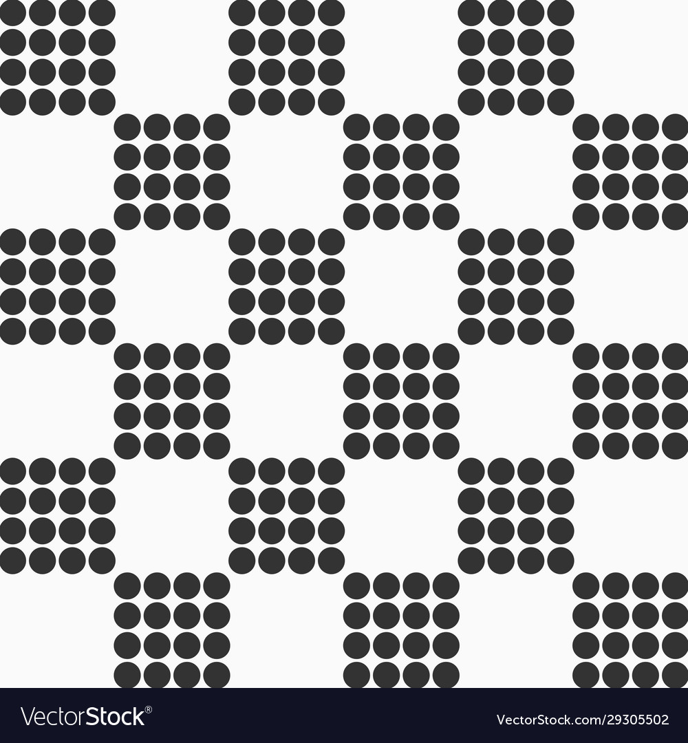 Abstract seamless small circles pattern groups Vector Image