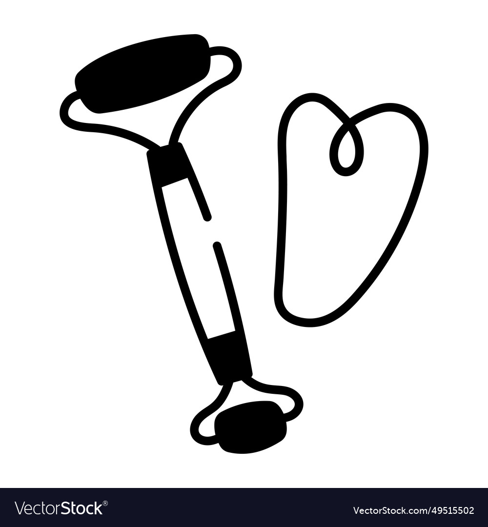 Face roller Royalty Free Vector Image - VectorStock