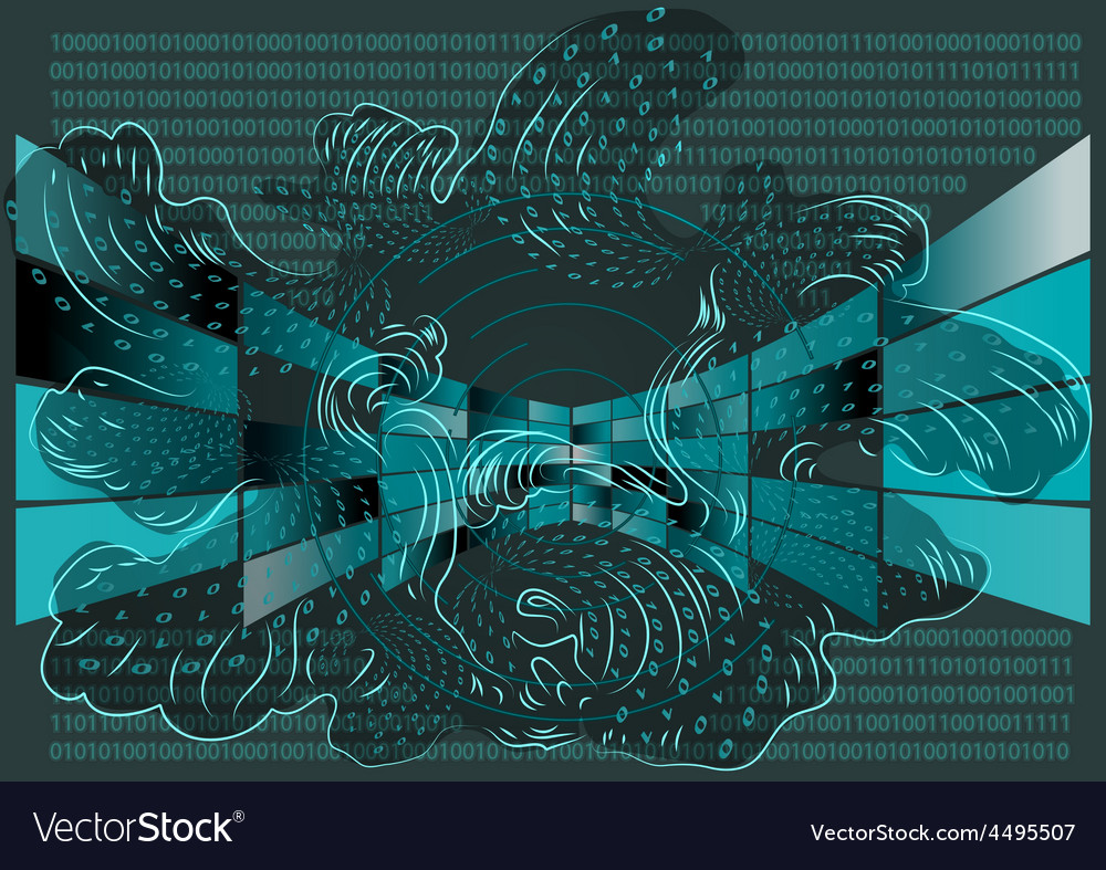 Computer screens Royalty Free Vector Image - VectorStock