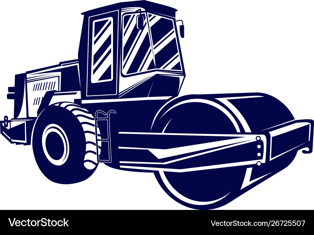 Heavy equipment logo design equipment logo Vector Image