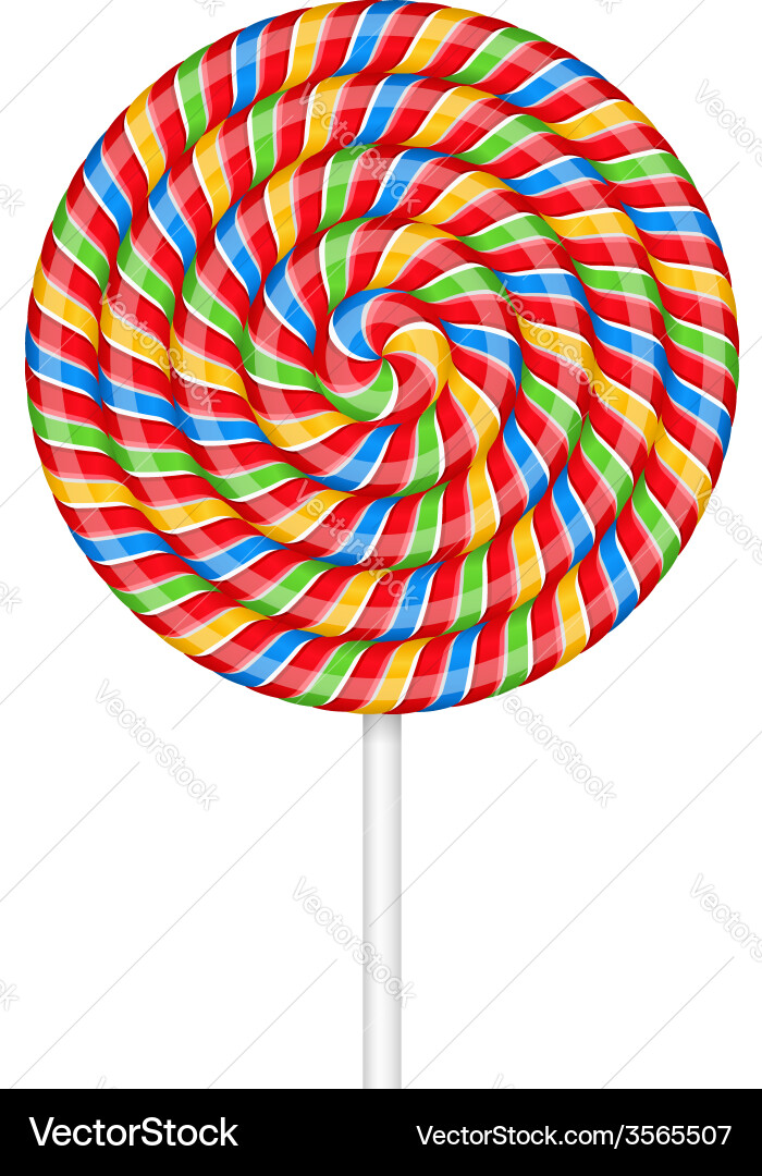 Lollipop Royalty Free Vector Image - VectorStock