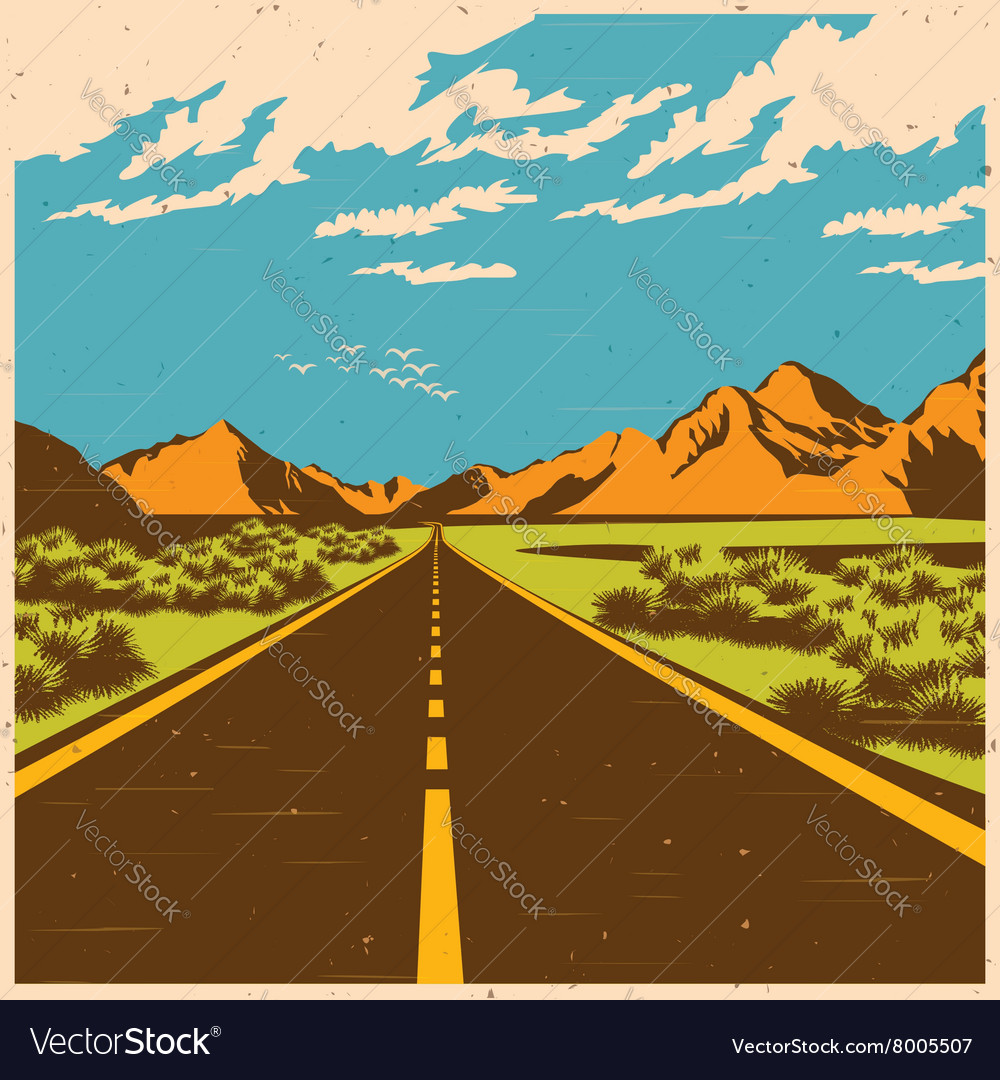 Route Royalty Free Vector Image - VectorStock