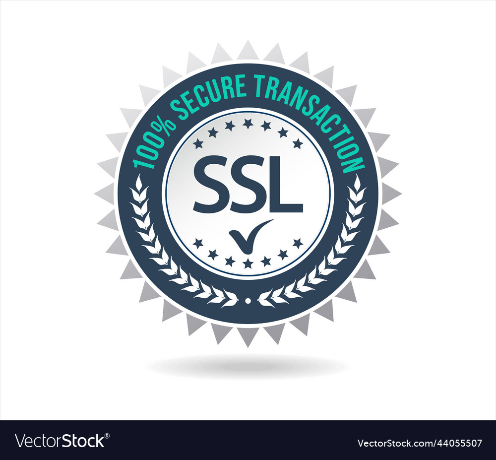 Ssl protection secure icon isolated Royalty Free Vector