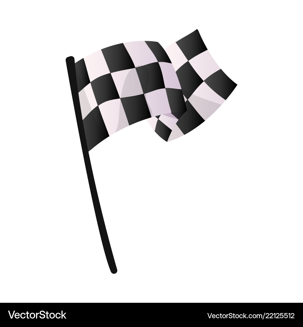 Car and rally symbol Royalty Free Vector Image