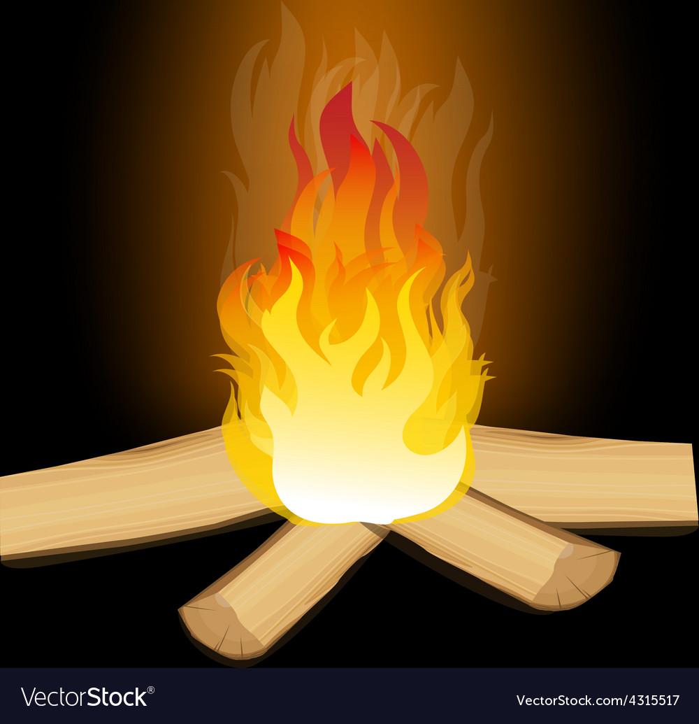 Fire elements Royalty Free Vector Image - VectorStock