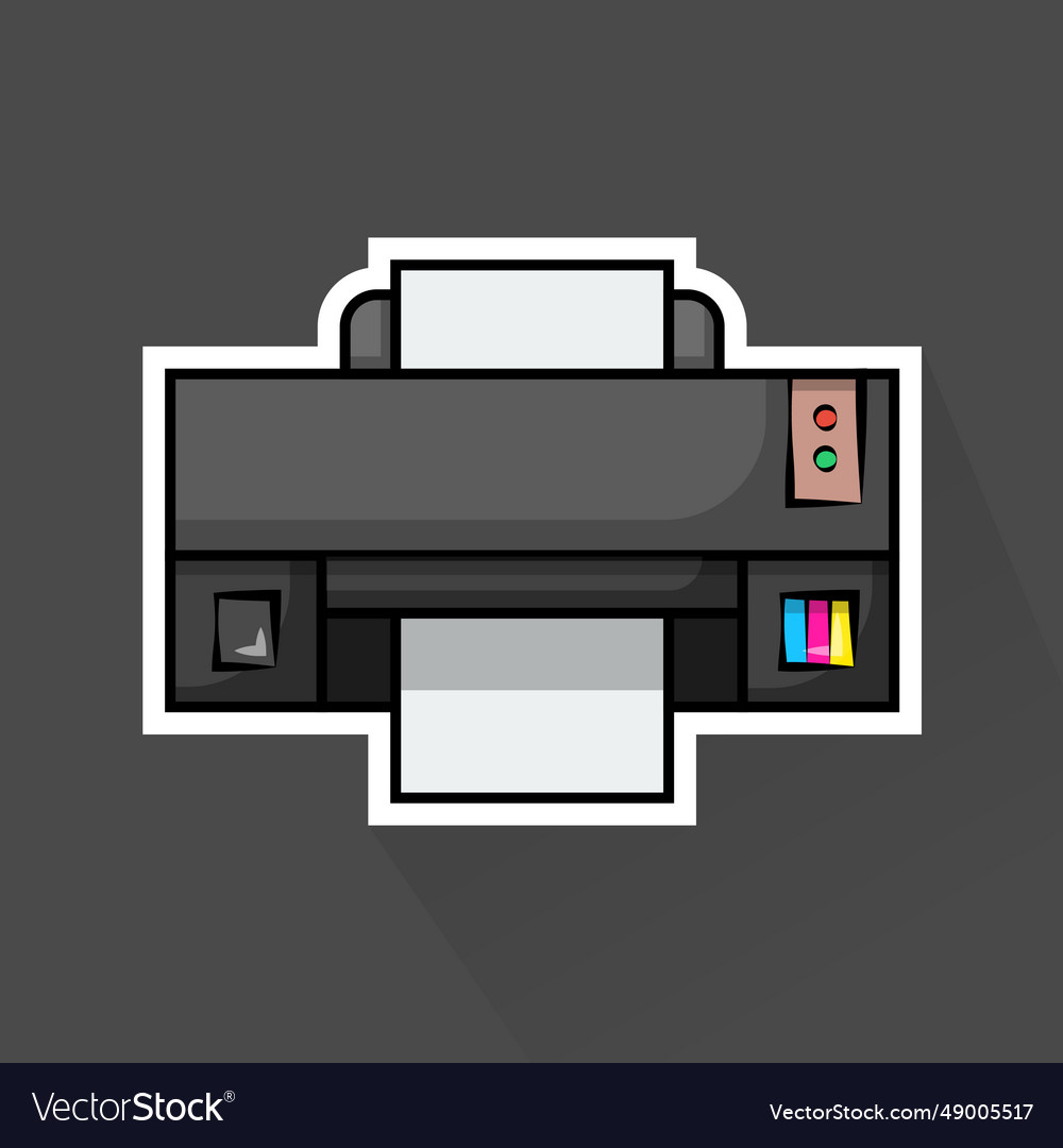 Printer Royalty Free Vector Image - VectorStock