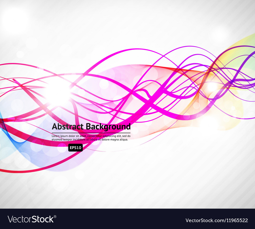 Abstract background with curved lines Royalty Free Vector