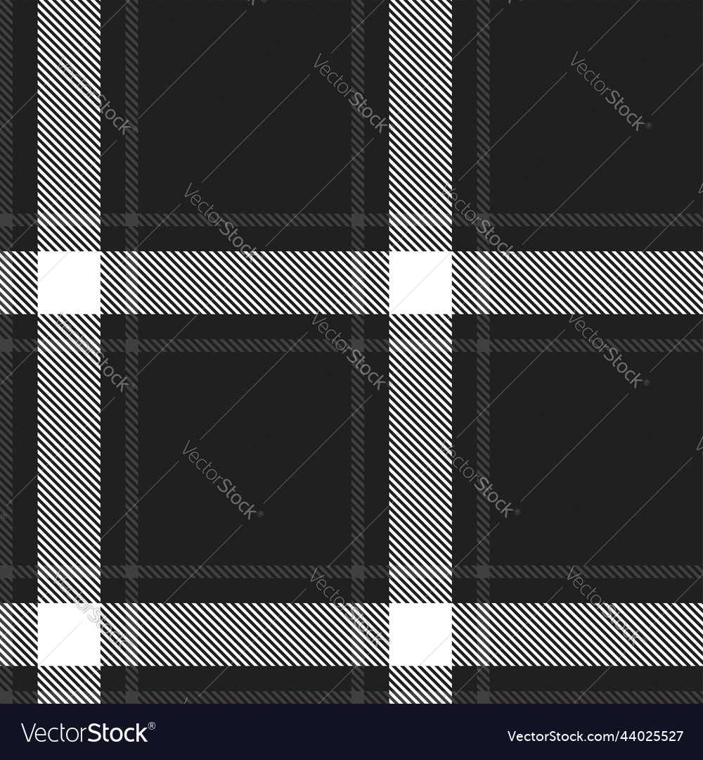 Monochrome minimal plaid textured seamless pattern