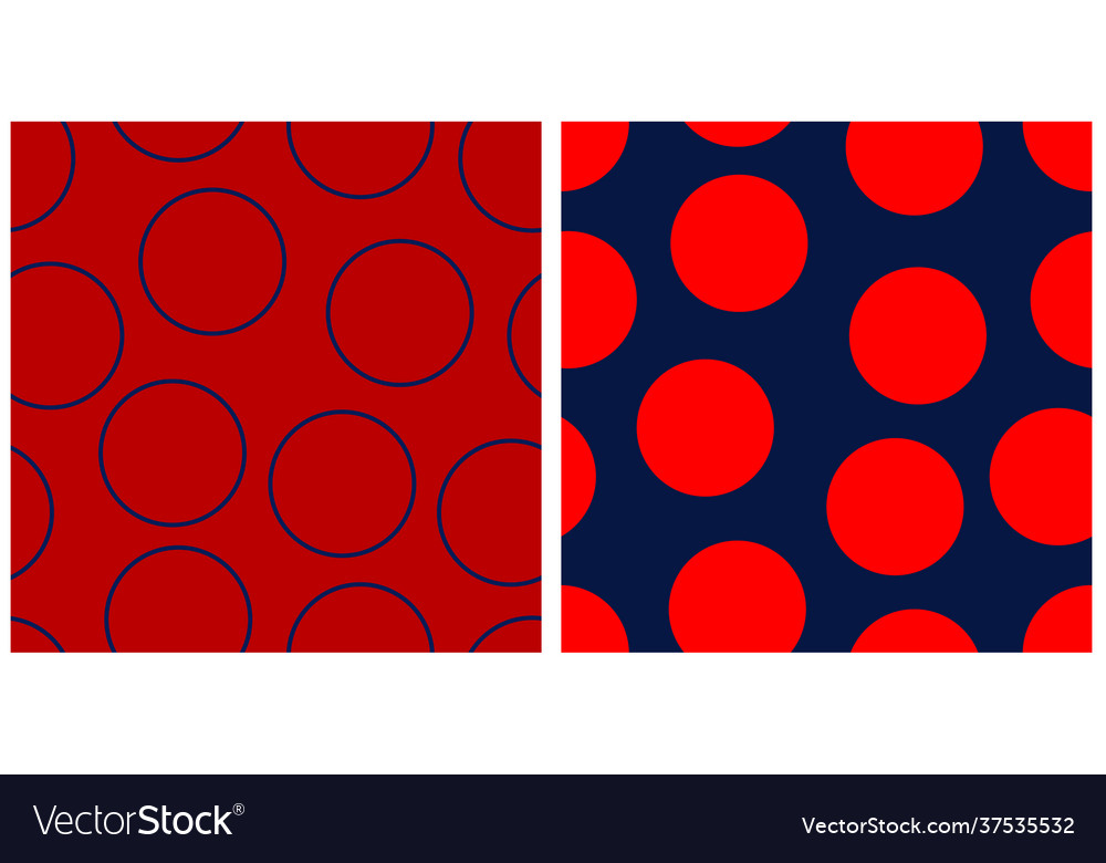 Large colored circles Royalty Free Vector Image