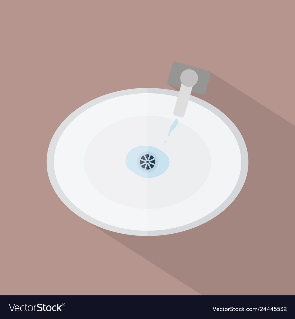 Washbasin icon set great flat icons Royalty Free Vector Washbasin icon set great flat icons Royalty Free Vector