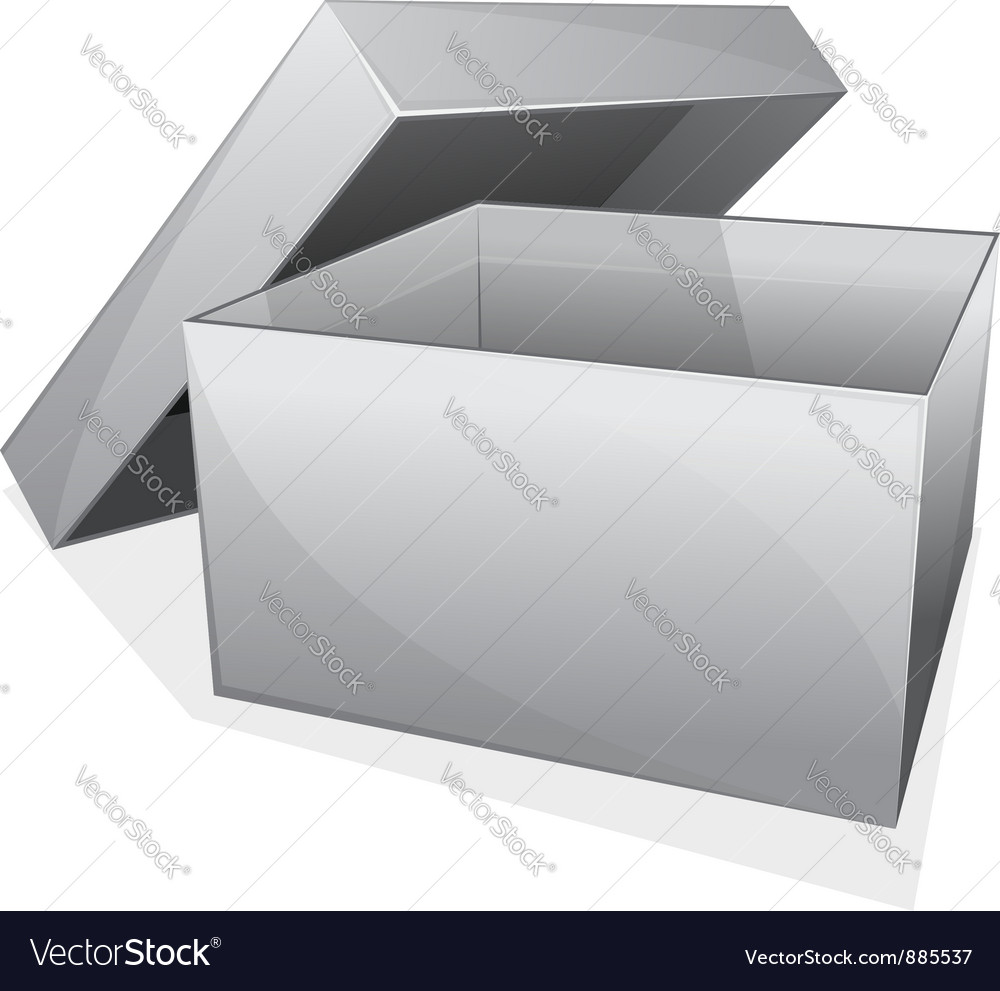 Empty box Royalty Free Vector Image - VectorStock