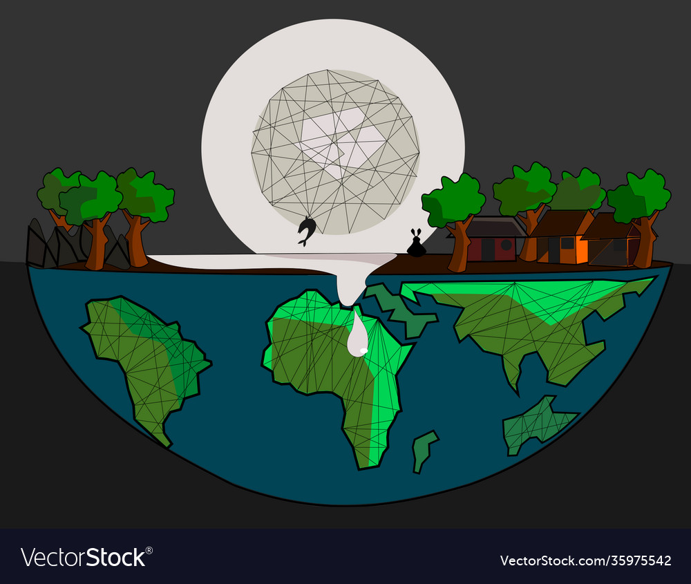 Ecosystem Royalty Free Vector Image - VectorStock