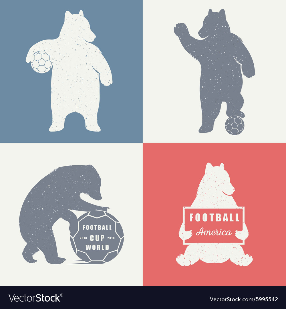 Fun bear Royalty Free Vector Image - VectorStock