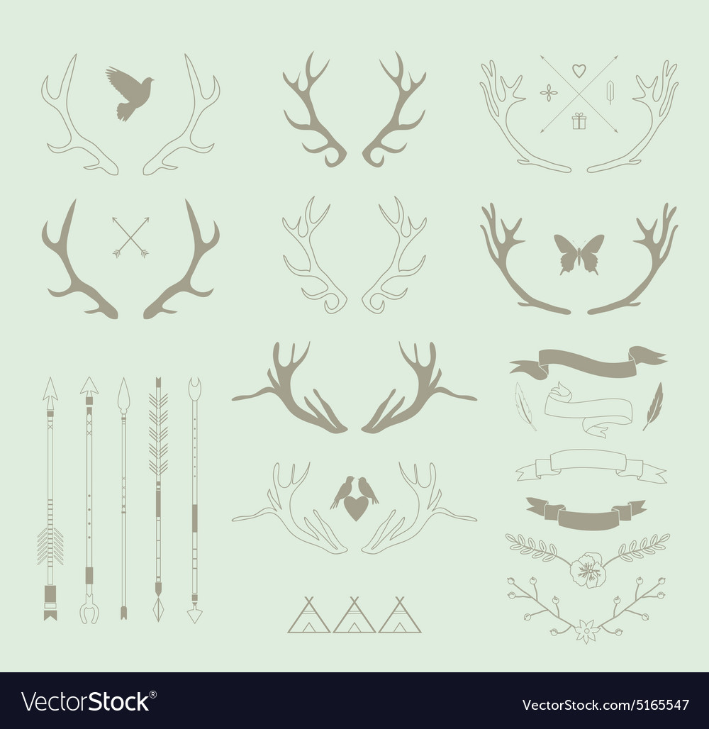 Decorative design elements Royalty Free Vector Image