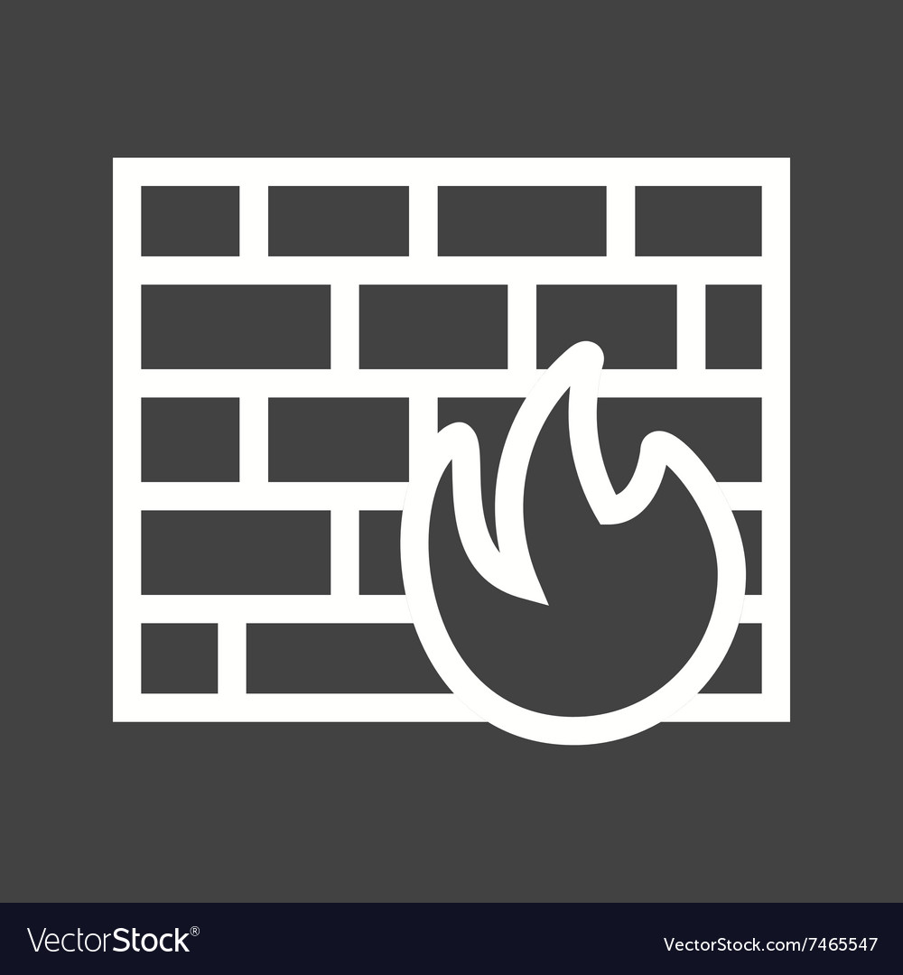 Firewall Royalty Free Vector Image - VectorStock