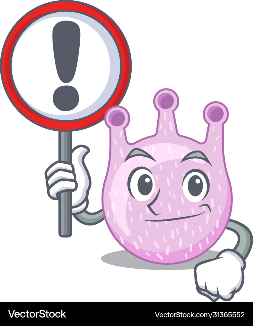 An icon viridans streptococci cartoon design Vector Image