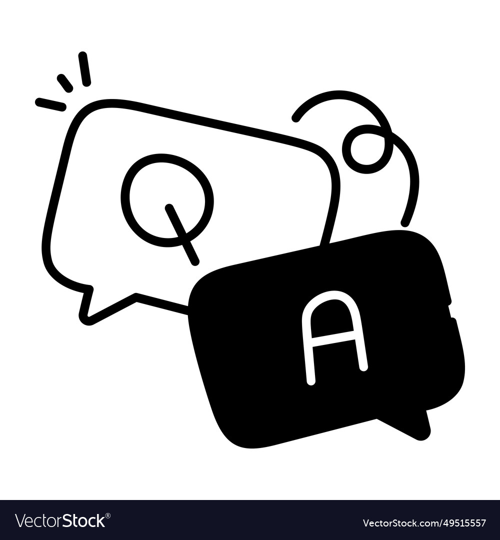Question answer Royalty Free Vector Image - VectorStock Question answer Royalty Free Vector Image - VectorStock