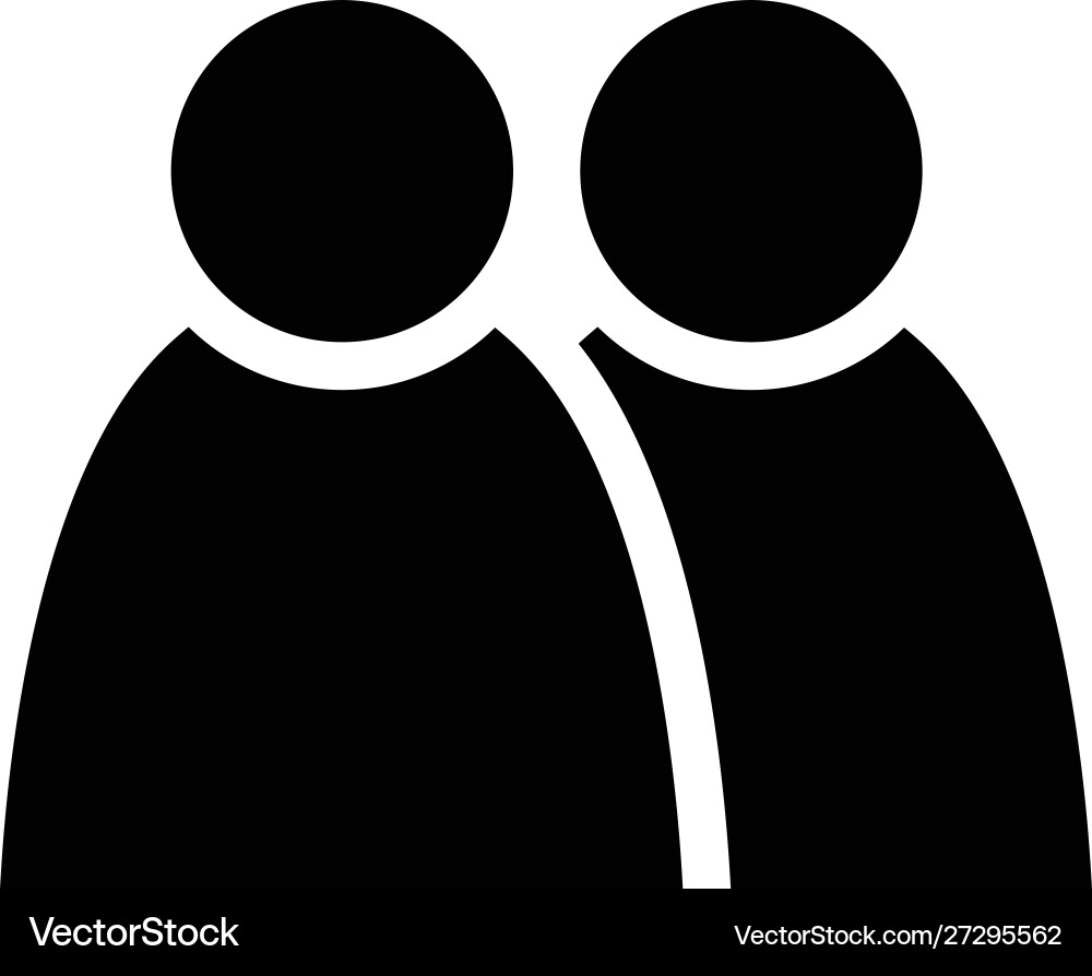 Person To Person Logo People Contact Icon People PNG & SVG Design For