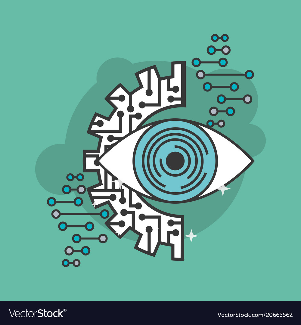 Artificial intelligence concept Royalty Free Vector Image