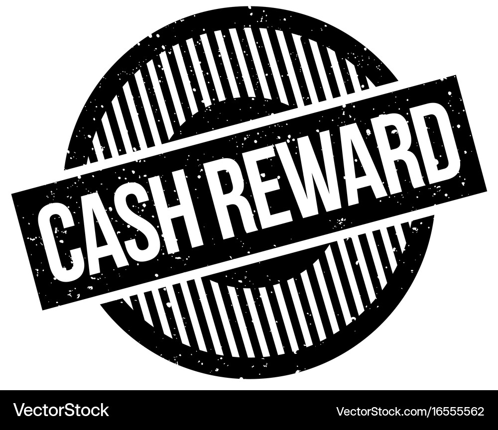 Cash reward rubber stamp Royalty Free Vector Image