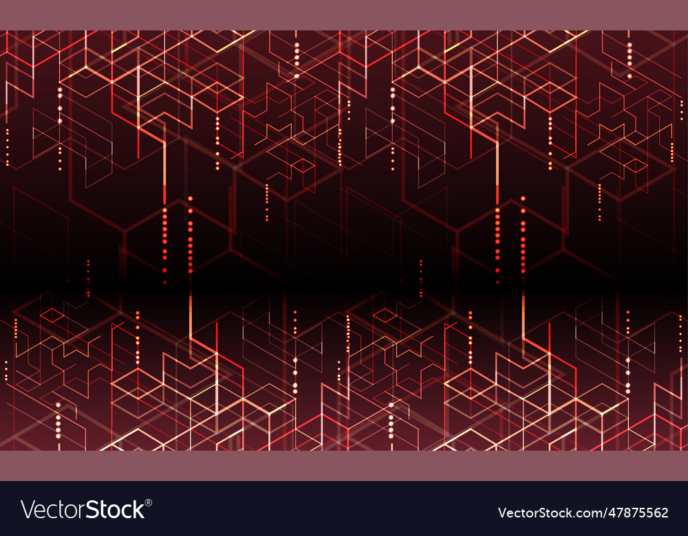 Digital technology and engineering background Vector Image