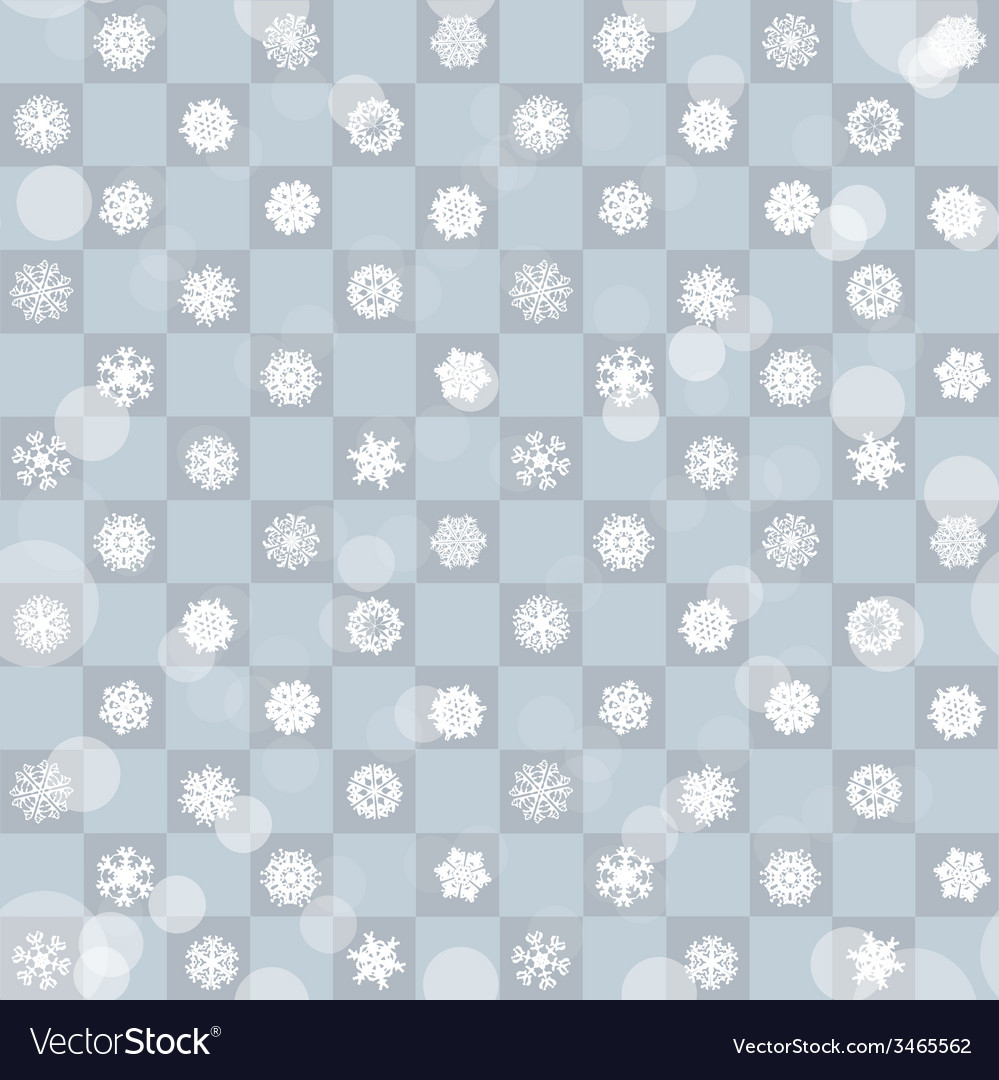 Snowflakes winter seamless texture endless pattern