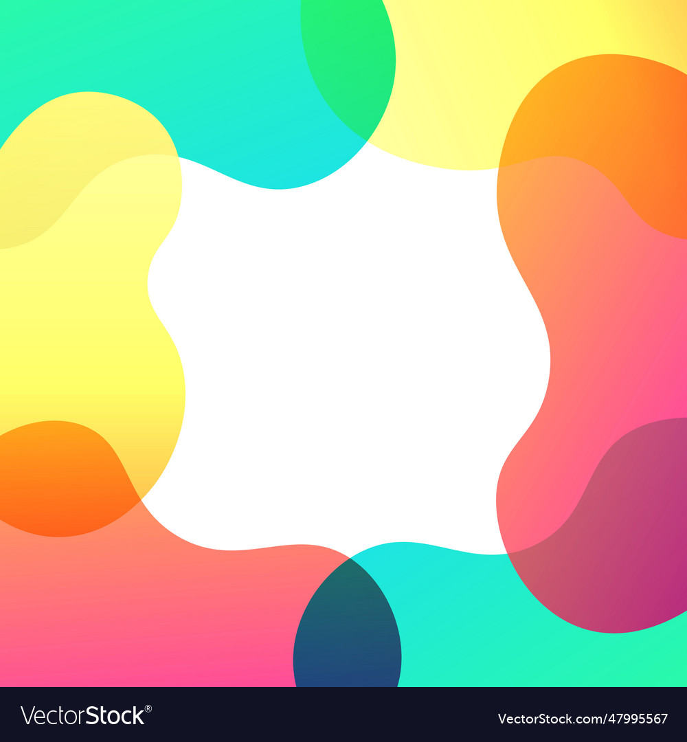 Abstract colorful overlay gradient background Vector Image