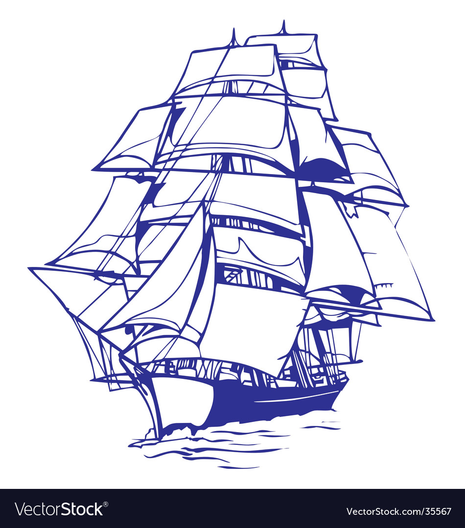 Ship Royalty Free Vector Image - VectorStock