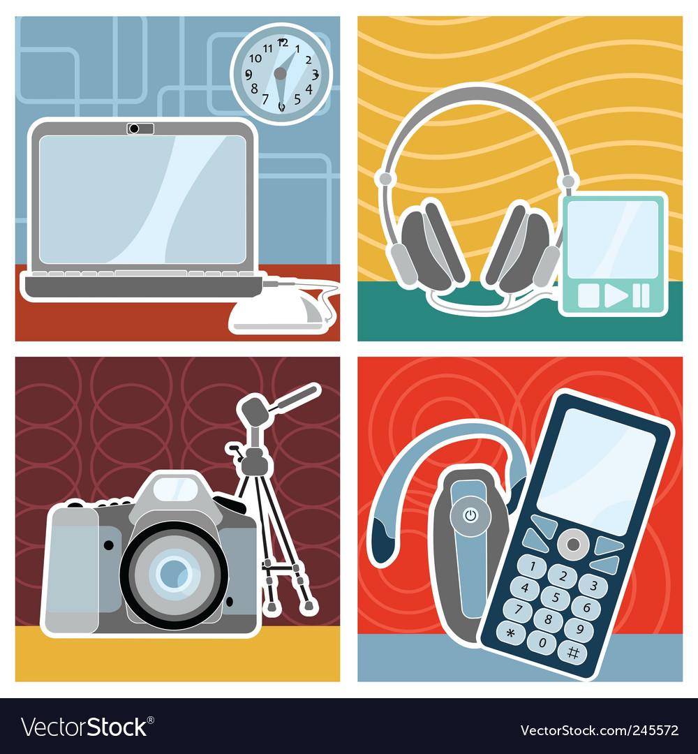 Electronic design Royalty Free Vector Image - VectorStock
