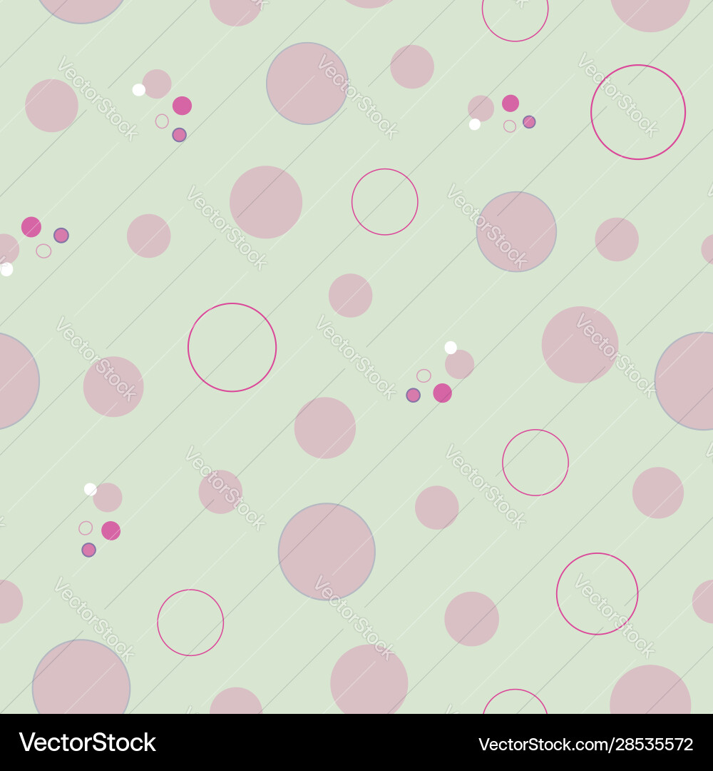 Lots dots on a green background surface Royalty Free Vector