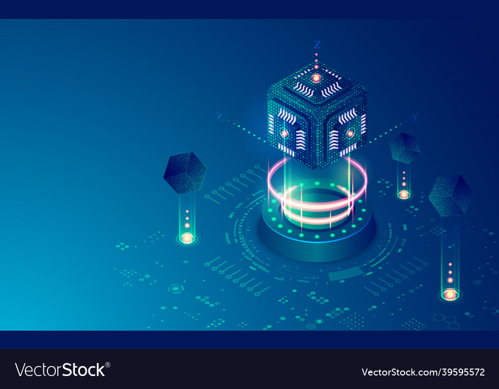 Quantumlab Royalty Free Vector Image - VectorStock
