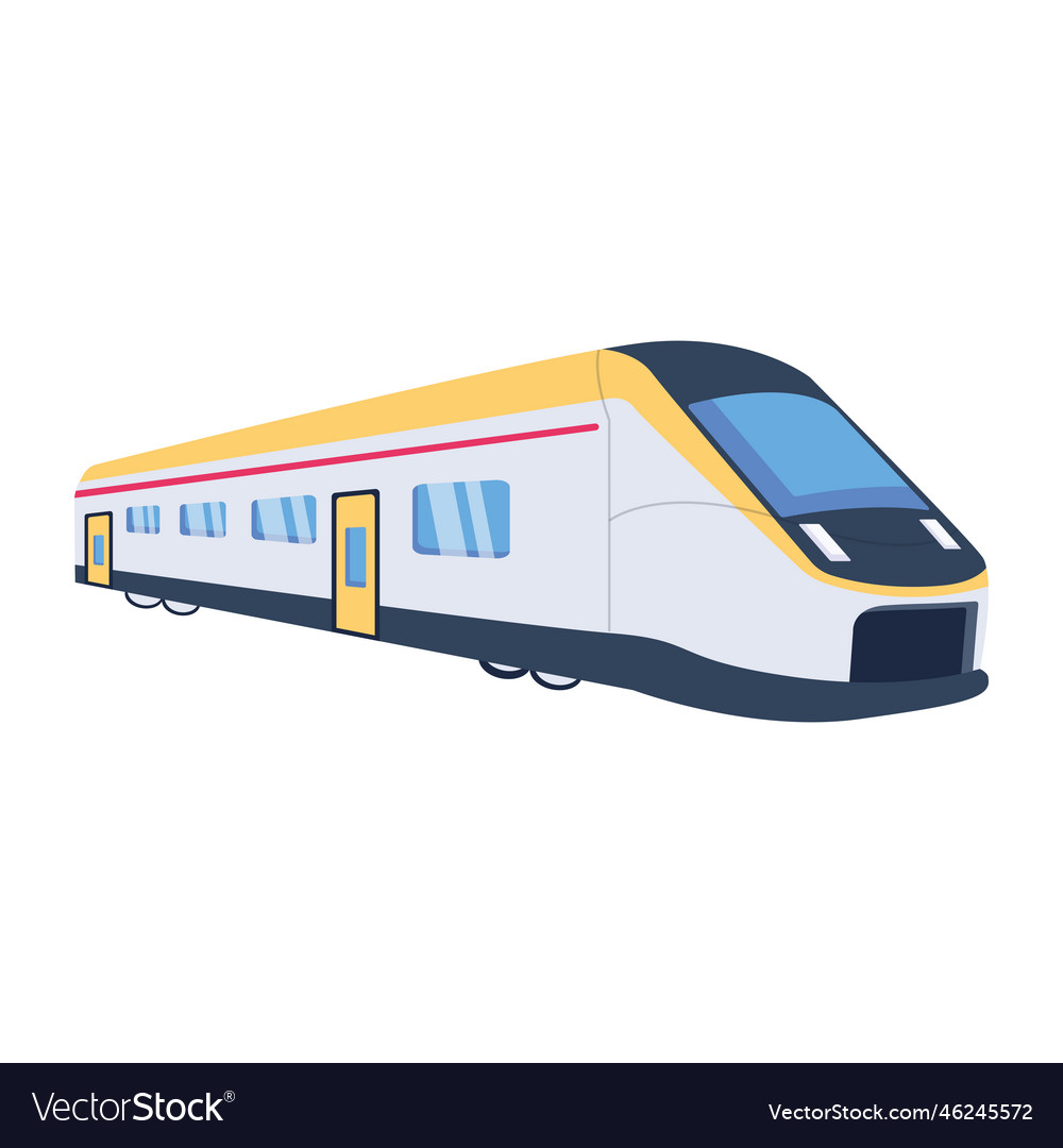 Tram Royalty Free Vector Image - VectorStock