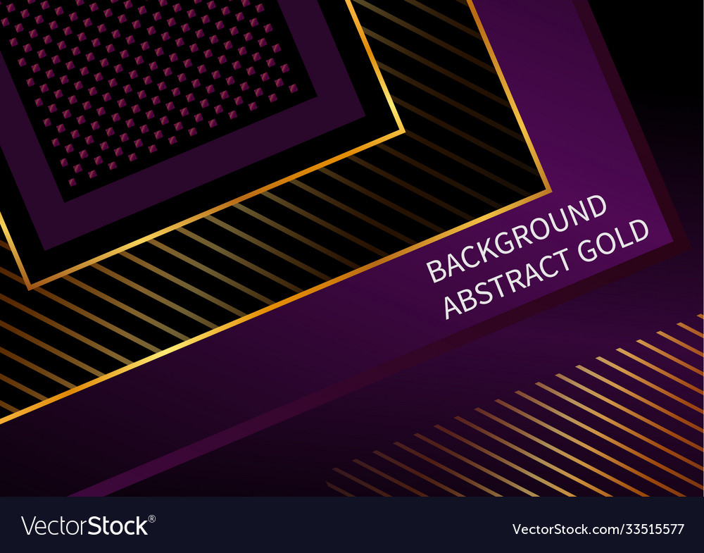 Black abstract background with squares Royalty Free Vector