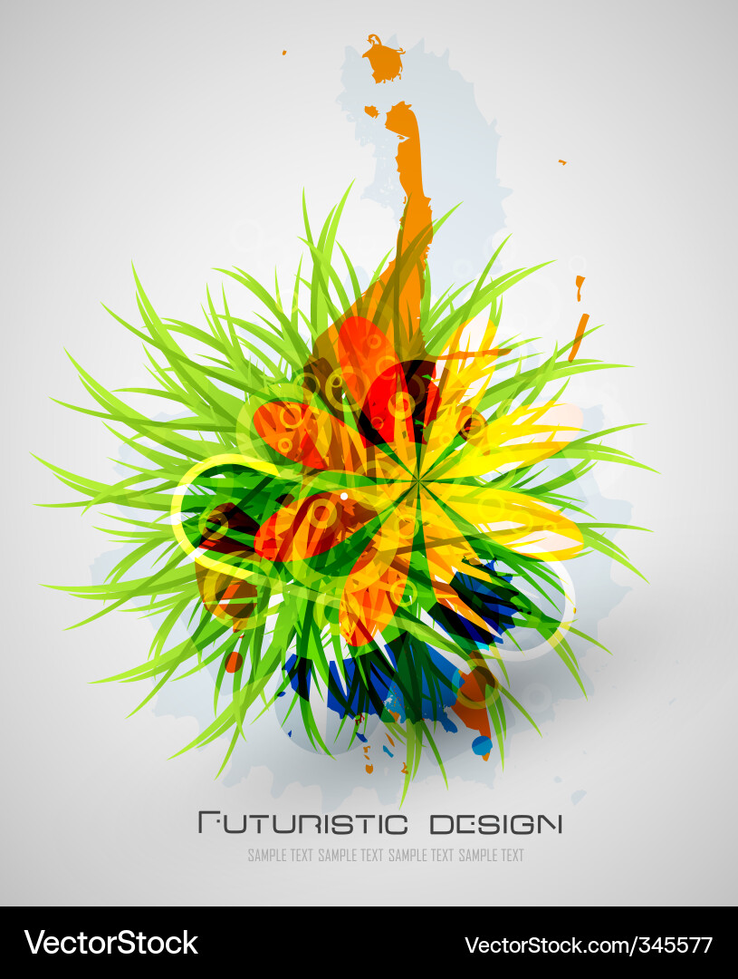 Futuristic design Royalty Free Vector Image - VectorStock