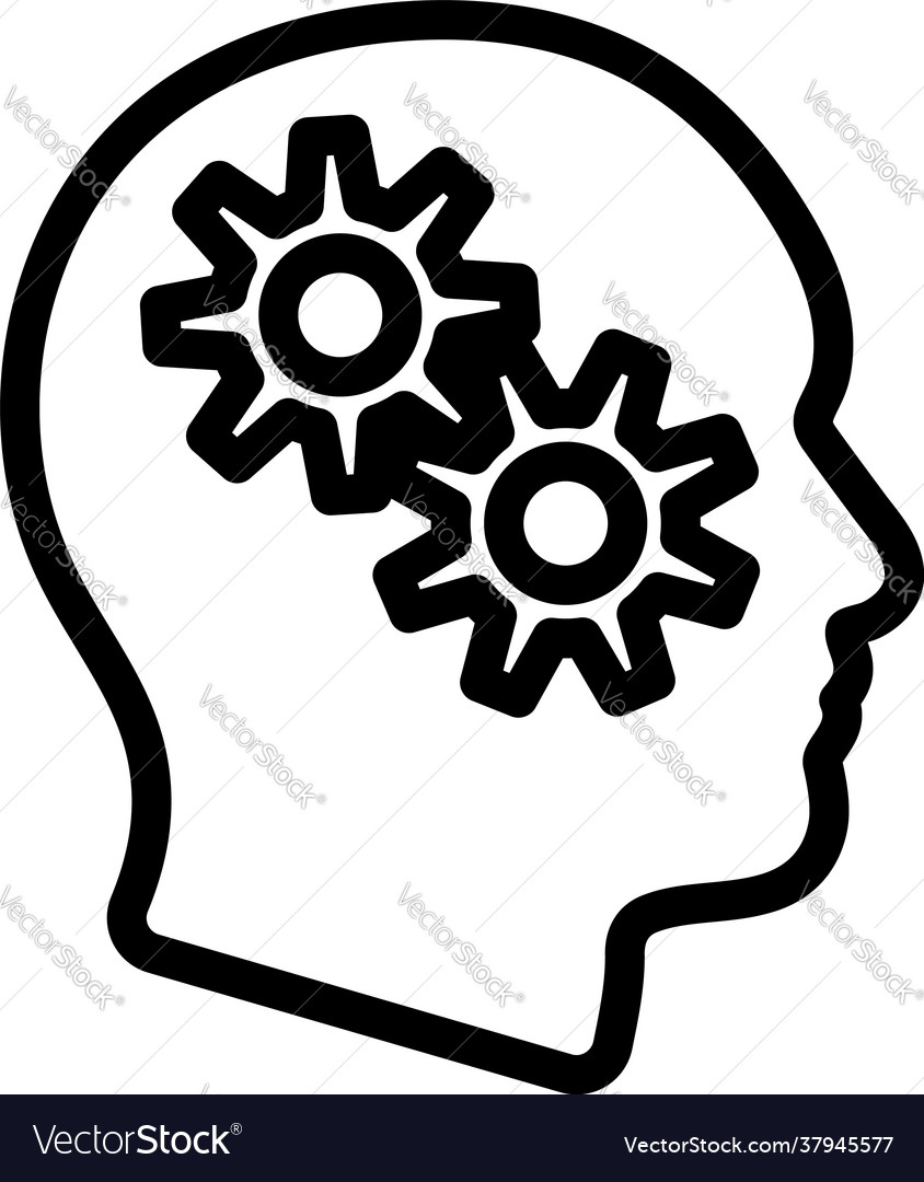Icon brainstorm Royalty Free Vector Image - VectorStock Icon brainstorm Royalty Free Vector Image - VectorStock
