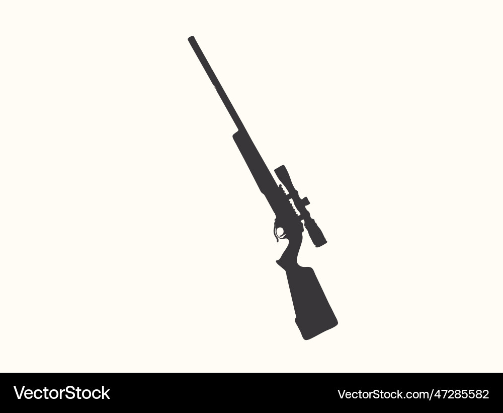 Colorado - hunting rifle Royalty Free Vector Image